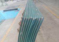 China ISO9001 15mm pencil edge Bent Curved Tempered Glass Panels for sale