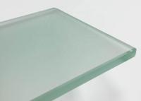 China Tabletop Acid Etched 15mm Double Pane  Tempered Glass Panels for sale