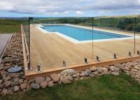 China CCC 3mm Swimming Pool Tempered Safety Glass Panels for sale
