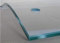 China Frameless Perforated 10mm  Shower wall clear Tempered Glass Panels for sale