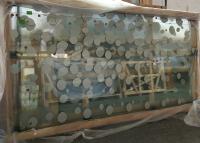 China Silkscreen Heat Strengthened Cut To Size Tempered Glass Sheet for sale