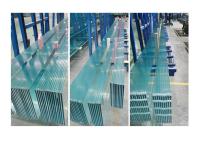 China 19mm Thickness Jumbo Overlength Large Tempered Glass Panels for sale