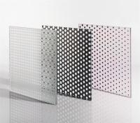 China 19mm Grinded Digital Ceramic Printed Glass High Temperature Resistant for sale