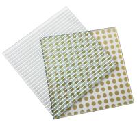 China 19mm Grinded Digital Ceramic Printed Glass High Temperature Resistant for sale