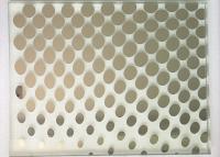 China 15mm Mirror Finished Printed Glass Panel For Furniture Decoration for sale