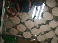 China 15mm Mirror Finished Printed Glass Panel For Furniture Decoration for sale