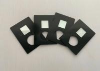 China 3mm Ceramic Fritted Tempered Glass Cover For Electronic Product for sale