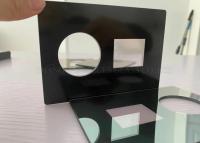 China 3mm Ceramic Fritted Tempered Glass Cover For Electronic Product for sale