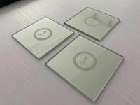 China Soundproof 2mm Opaque Touch Screen Printed Glass Lead Free for sale