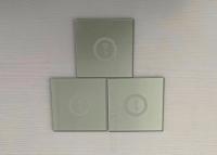 China Soundproof 2mm Opaque Touch Screen Printed Glass Lead Free for sale