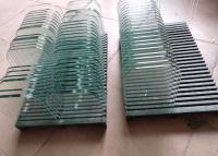 China 6mm Transparent  Tempered Glass Board Stain Resistant Flat Surface for sale
