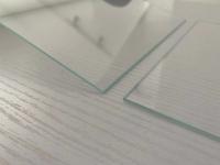 China 2mm Low Iron Tempered Glass Panels Chemically Strengthened  For Solar for sale