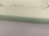 China 2mm Low Iron Tempered Glass Panels Chemically Strengthened  For Solar for sale