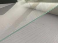 China 2mm Low Iron Tempered Glass Panels Chemically Strengthened  For Solar for sale