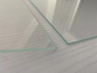 China 2mm Low Iron Tempered Glass Panels Chemically Strengthened  For Solar for sale