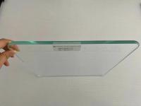 China 6mm Ultra Clear Toughened Glass Wall Panels For Weighing Scale for sale