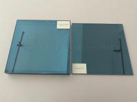 China Tinted Agricultural Pacifica Blue Tempered Glass Panels Low Emissivity for sale