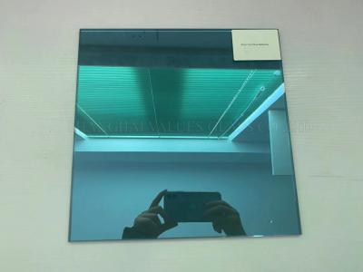 China Tinted Agricultural Pacifica Blue Tempered Glass Panels Low Emissivity for sale