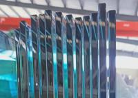 China 12mm Polished Edge Balustrade  Tempered Glass Panels Shock Resistance for sale