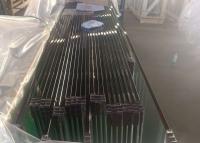 China 12mm Polished Edge Balustrade  Tempered Glass Panels Shock Resistance for sale