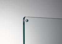 China 3mm Ultra Clear Tempered Glass panel with Holes Toughened Glass for sale