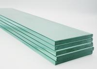 China CCC 5mm Ultra Clear Toughened Tempered Glass Panels For Deck Railing for sale