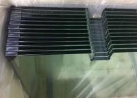 China Frameless Door Railing Tempered Glass Panels With Cutouts Holes for sale