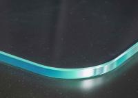 China 12mm Clear Tempered Glass Pane straight edging polished For Pool Fencing for sale