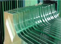 China 12mm Clear Tempered Glass Pane straight edging polished For Pool Fencing for sale