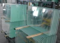 China EN12150  19mm Curved Tinted Tempered Safety Glass Heat Resistance for sale
