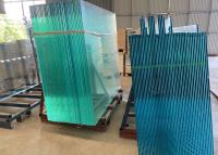 China EN12150  19mm Curved Tinted Tempered Safety Glass Heat Resistance for sale