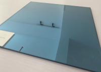 China 8mm Tinted Blue Polycarbonate  Laminated Glass Sheets impact resistant for sale