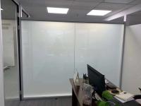 China Privacy Protection  White PDLC Frosted  Switchable Film Glass For Meeting Room for sale