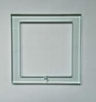 China 6mm Tempered Glass Panels Polished Edge For LCD Screen for sale