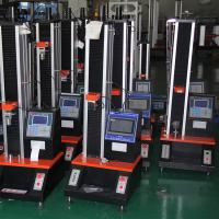 China Anti Abrasion Tensile Strength Testing Machine 50-300mm/Min 100kg Capacity for sale