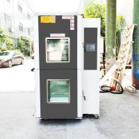 China Thermal Shock Test Chamber 2-Zone Water-Cooled 50/60Hz 380V Temperature Humidity Chamber for sale