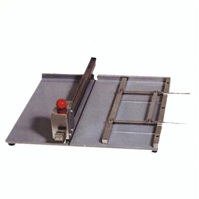 China Vertical Pressure Sample Cutting Machine HZ-6007A 30-150mm Adjustable Scale for sale