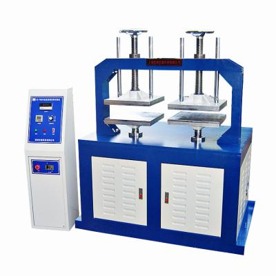 China 5HP Rubber Anti Vibration Compression Fatigue Testing Machine 0-25mm Adjustable for sale