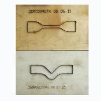 China JIS ASTM D638 Antiwear Rubber Testing Laser Cutter 0.7mm Thickness for sale