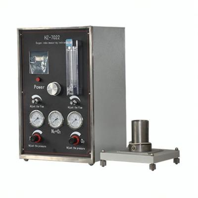 China ASTM D621 Oxygen Index Tester for Rubber Plastic Flammability Test 100mm Chamber for sale