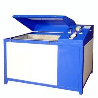 China Rubber Testing Equipment 0.6-1Nm3/min Explosionproof Hydraulic Bursting Tester 60Mpa for sale