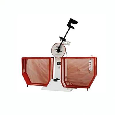 China Semi Automatic Charpy Pendulum Impact Tester 300J 5.2m/s Metal Impact Testing Machine for sale