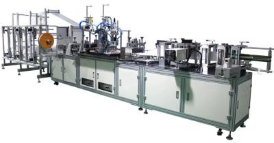 China Full Automatic KN95 Face Mask Making Machine 50-60pcs/min 220V Ultrasonic Welding for sale
