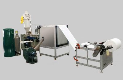 China 20-25KWH Melt Blown Fabric Making Machine 1000mm Width Nonwoven Production Line for sale