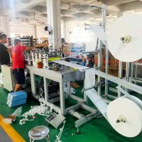 China 0.6-0.8MPA Surgical Mask Making Machine , Automatic Mask Production Machine for sale