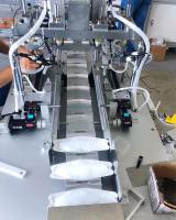 China 0.6-0.8MPA Surgical Mask Making Machine , Automatic Mask Production Machine for sale