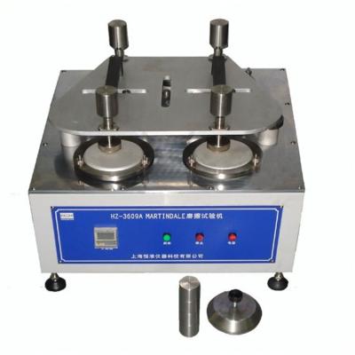 China Movable 0.6A Footwear Testing Equipment Electronic Fabric Abrasion Tester 4 Specimen for sale