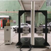 China Double Wings Corrugated Carton Free Fall Drop Test Machine 40-150cm ASTM D5276 for sale