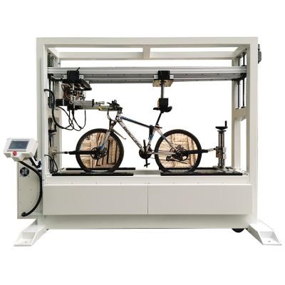 China Electric Bicycle Road Dynamic Brake Performance Tester PC Control 80kg Load 25km/h Speed for sale