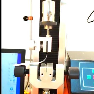 China Desktop Computer Servo PE Film Peel Strength Test Equipment 400mm 500mm 1kN for sale
